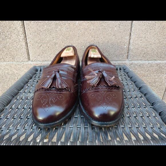 Allen Edmonds | Shoes | Allen Edmonds Bridgeton 5d Burgundy Leather ...